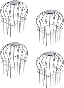 Amazon.com: Stainless Steel Gutter Downspout Guards Filter Strainer ...