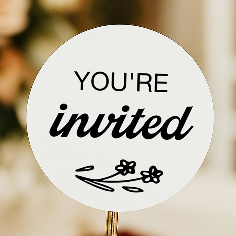 Amazon.com: You're Invited: 120Pcs 1.6 Inch Wedding Invitation Seals ...