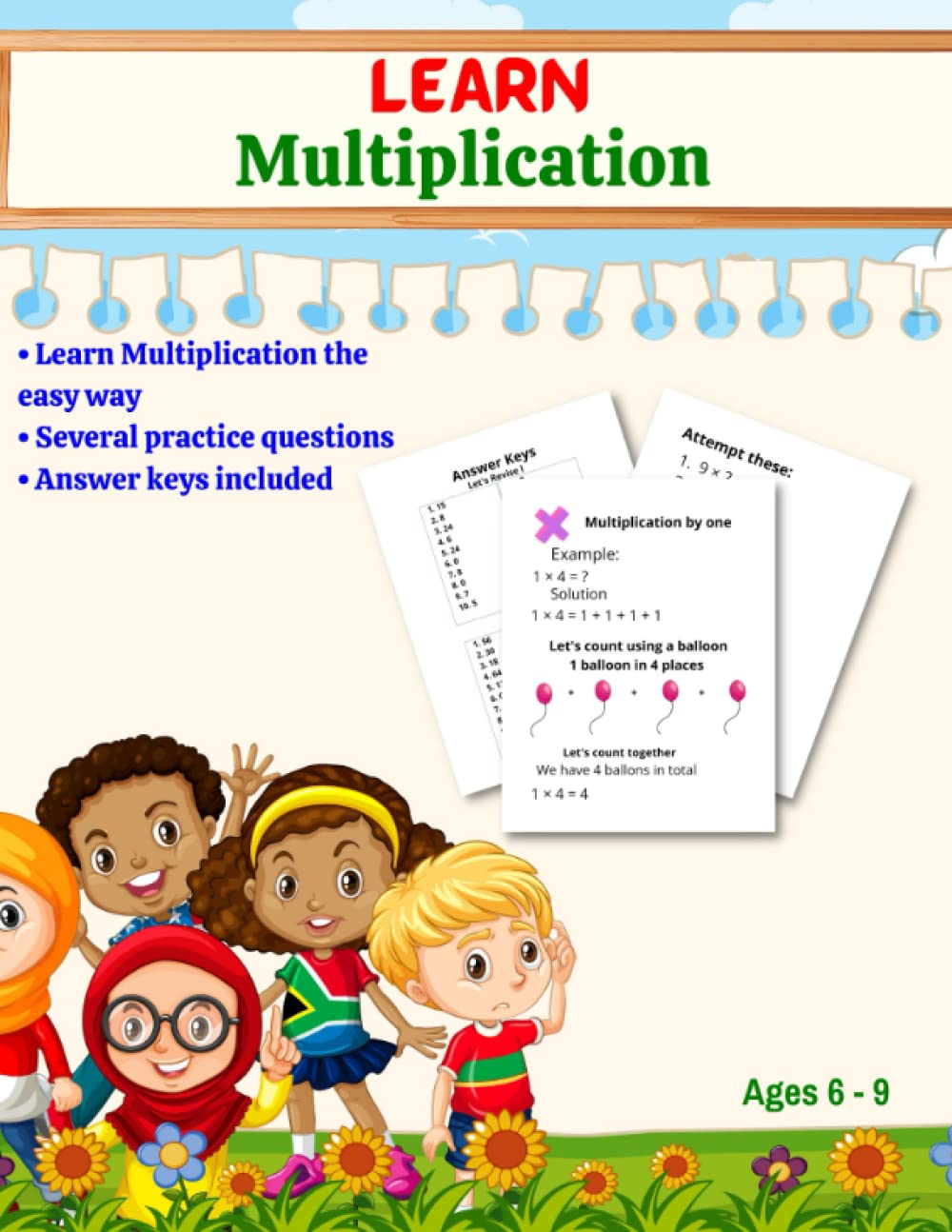 Learn Multiplication: Simplified way to learn multiplication, practice ...