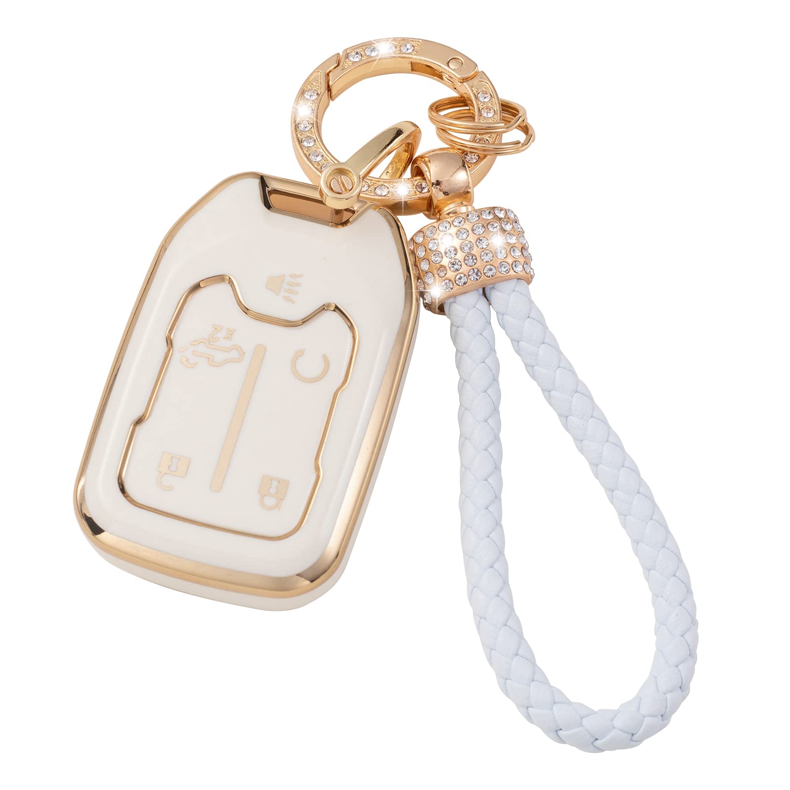 Snapklik.com : Gematay For GMC Key Fob Cover, Key Case Compatible