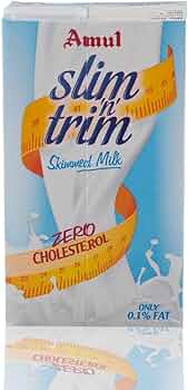 Amul Slim 'N' Trim Skimmed Milk, 1 Litre - Price History