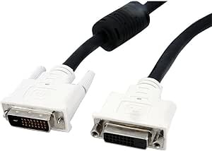 Amazon.com: StarTech.com DVI Extension Cable - 15 ft - Dual Link - Male ...