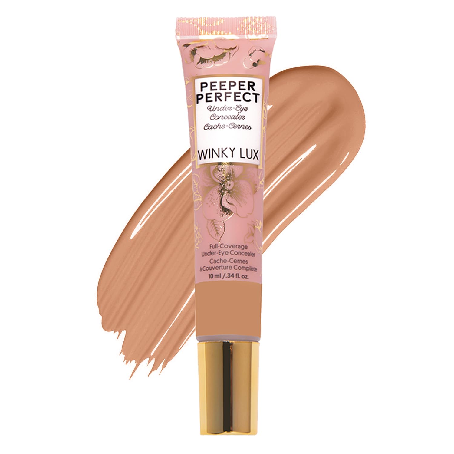 Winky Lux Peeper Perfect Under Eye Concealer, Makeup & Eye Brightener ...