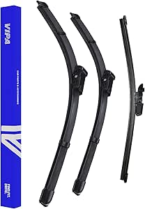 Vipa Car Parts Premium Wiper Blade Set | fits: VW UP Hatchback (Aug ...