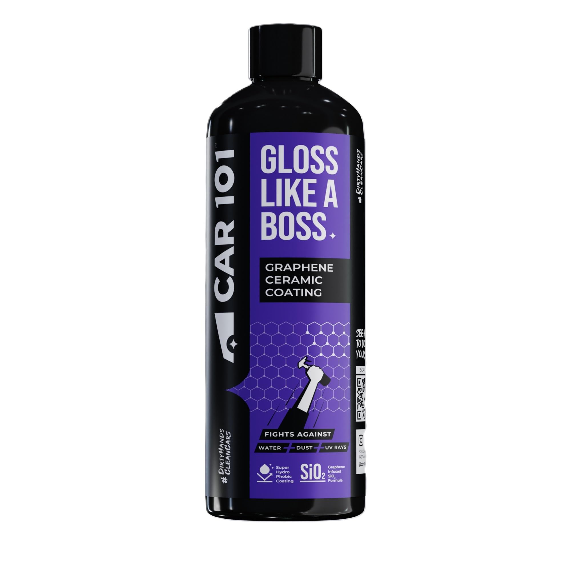 Car101 Graphene Coating Spray 300ml Ceramic Hydrophobic Finish Advanced ...