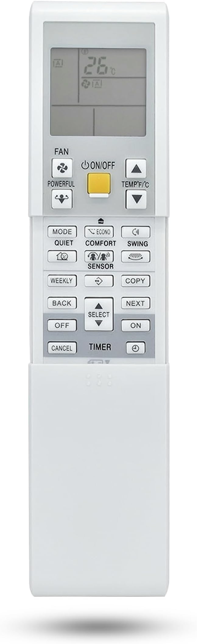 Amazon.com: Replacement for Daikin Air Conditioner Remote Control ...