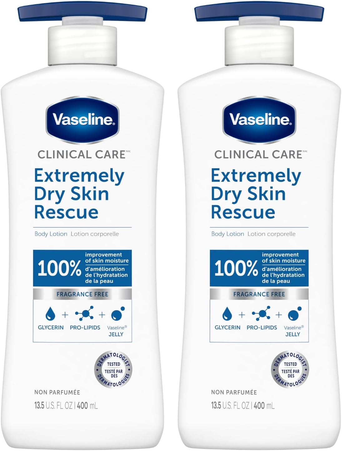 Amazon.com : Vaseline Intensive Care Body Cream Deep Moisture 4 pk with ...