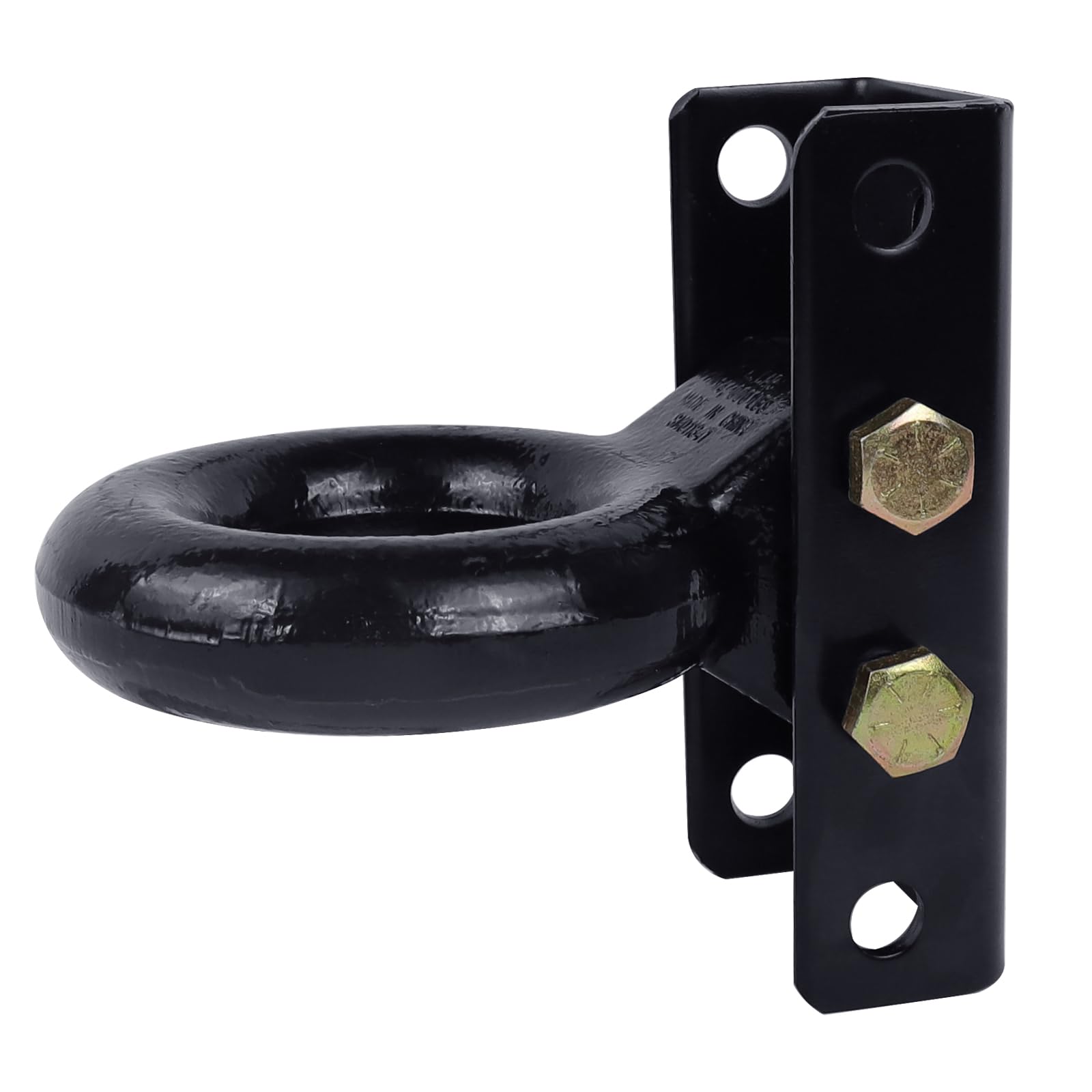Snapklik.com : Heavy Duty Adjustable Pintle Hitch Lunette Ring