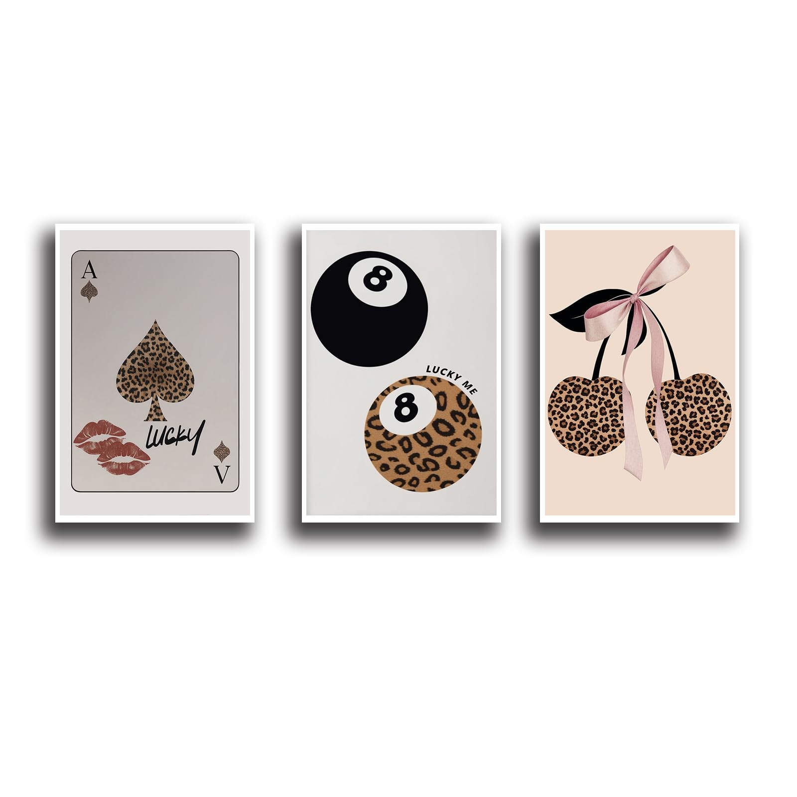 Amazon.com: Leopard print cherry poster girly wall decor leopard print ...