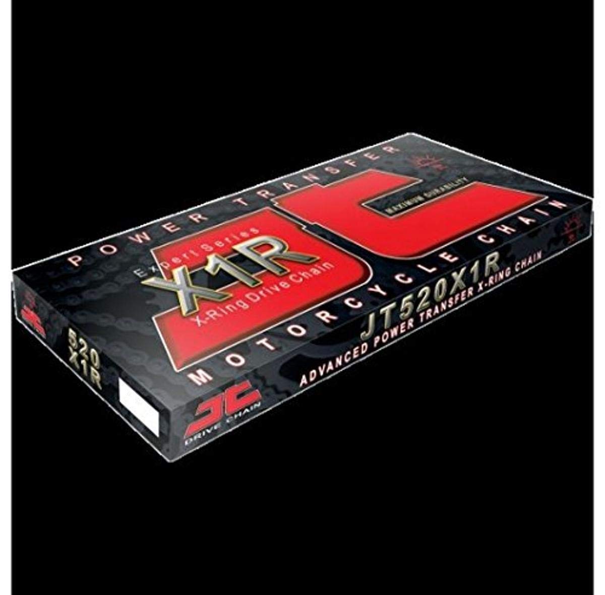 Amazon.com: JT Chain JTC520X1R114DL (520 Series) Black Steel 114 Link ...