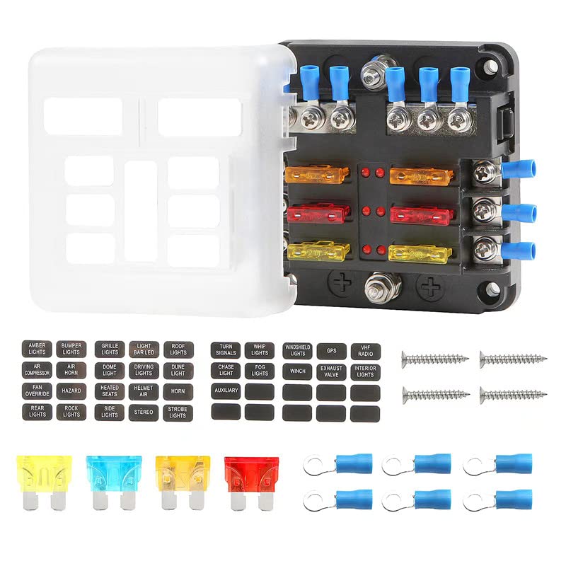 Snapklik.com : 6 Way Fuse Block