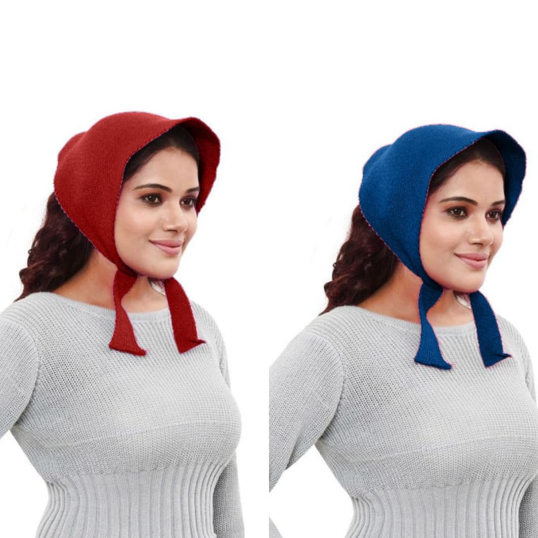 Buy Pack of 2 Plain Maternity Muffler for Women's (Multicolored ...