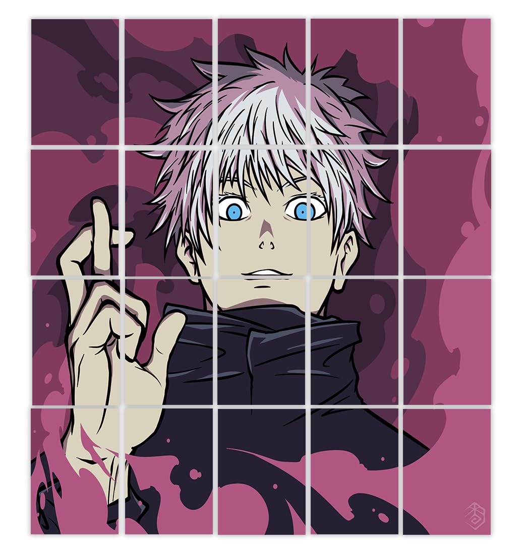 Veenshi Gojo Satoru Anime Poster Wall Collage Kit 20 Pieces ...