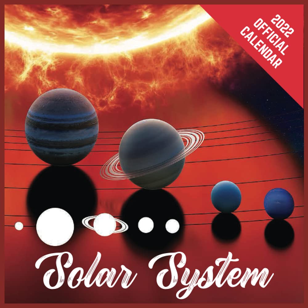 Buy 2022 Solar System: Solar System Official 2022 Monthly Planner, Square with 19 Exclusive ...