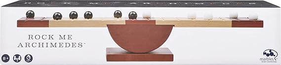 Amazon.com: Rock Me Archimedes, Balancing Strategy Puzzle Marbles ...