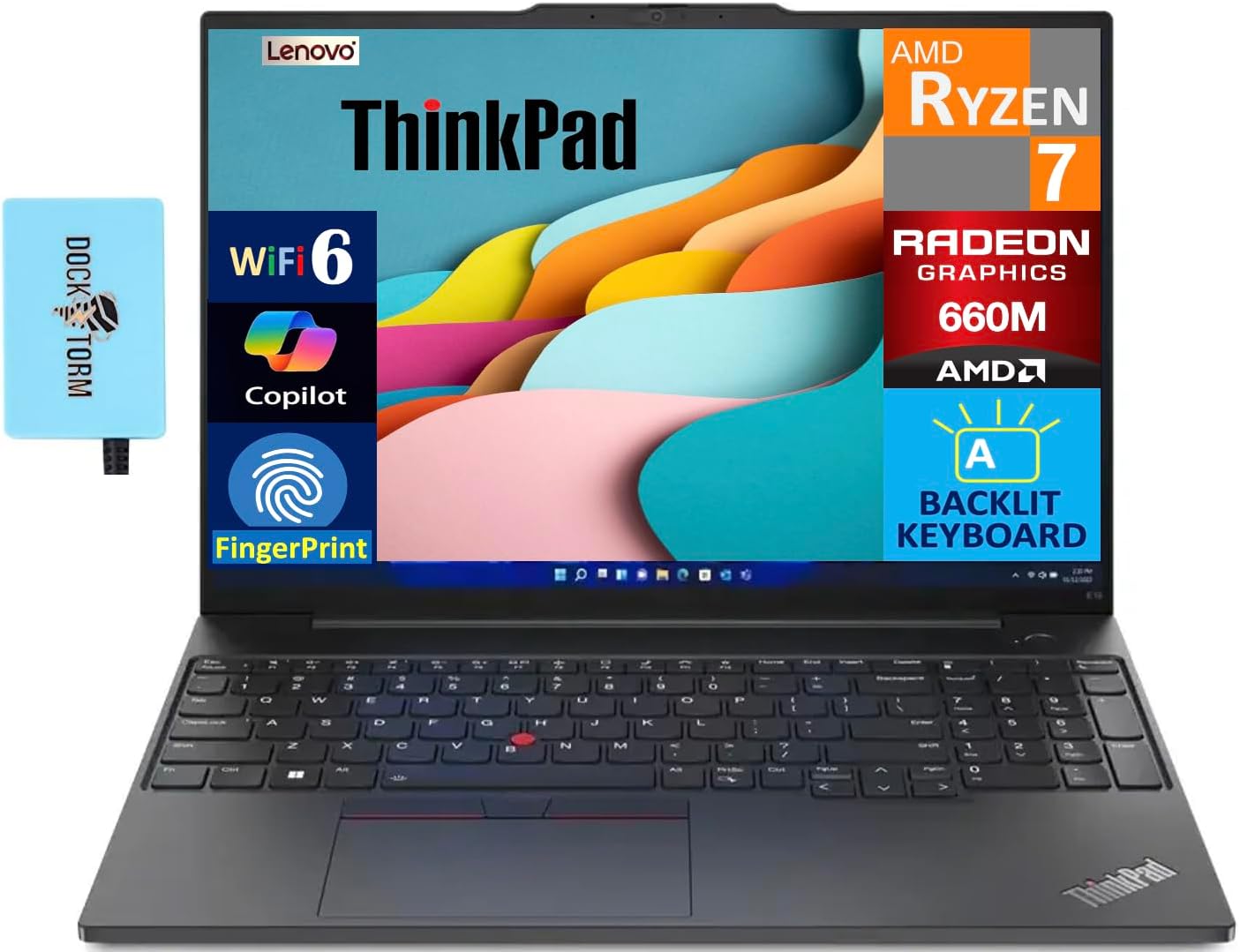 Amazon.com: Lenovo ThinkPad T16 Gen 3 Business Laptop 16” FHD+ Display ...
