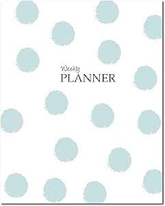 Amazon.com : Monthly/Weekly Undated Year Long Planner, 8x10", durable ...