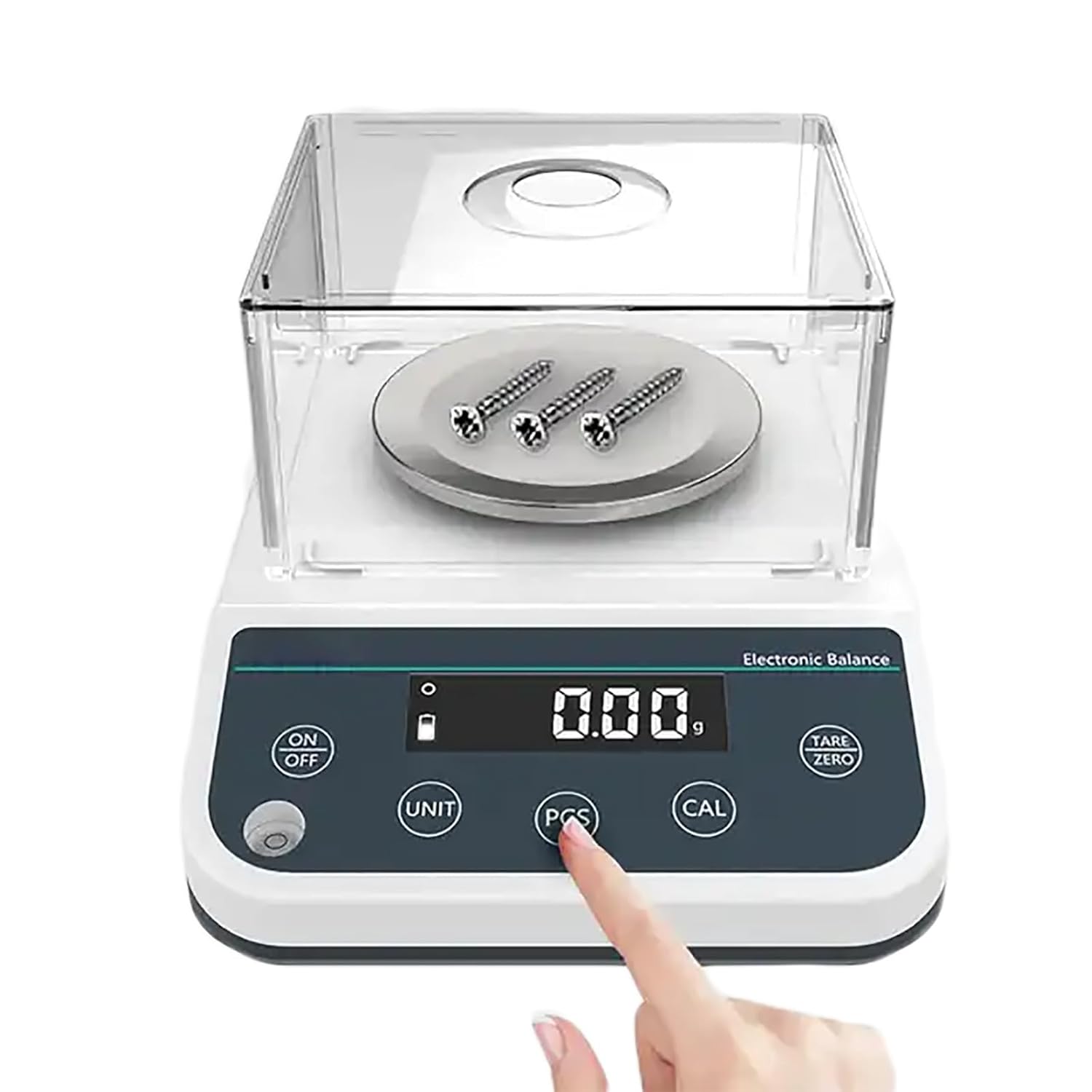 Amazon.com: 0.001g High Precision Scale, Lab Electronic Balance with ...