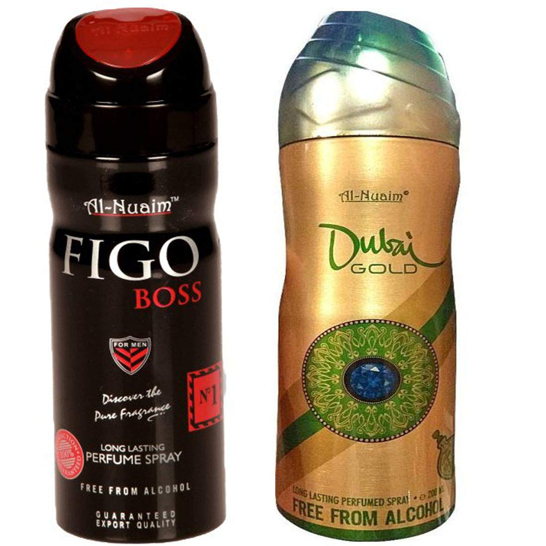 Buy Al-Nauim Combo of Figo Boss Deo + Dubai Gold Deo (200 ml Each ...