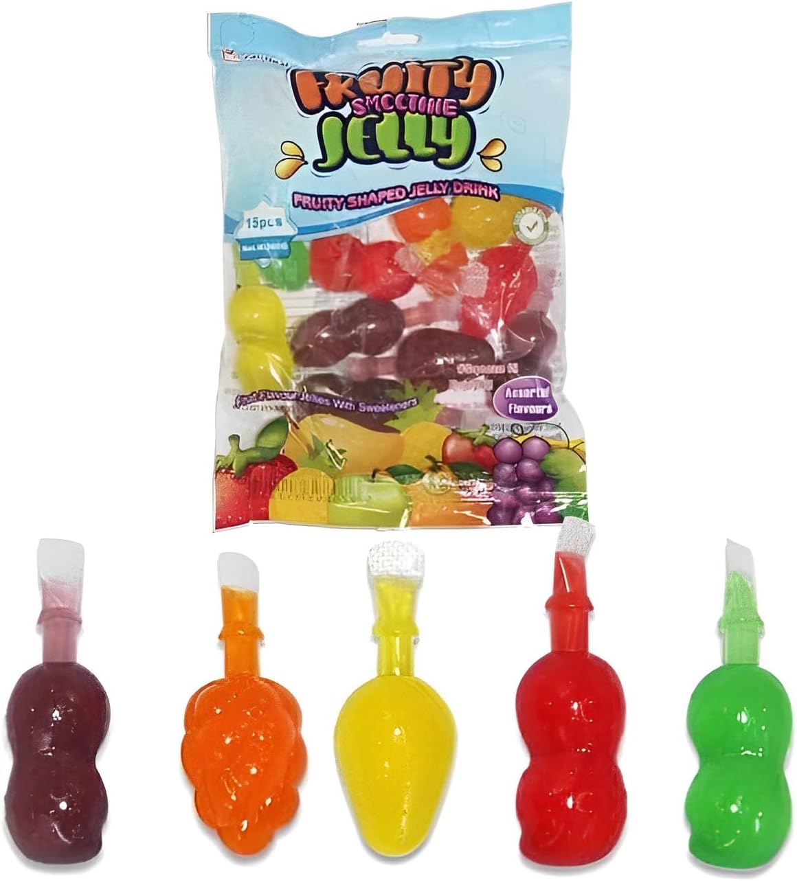 TikTok 15pc Candy trending viral sweets and delights Fruit Pops Jelly ...