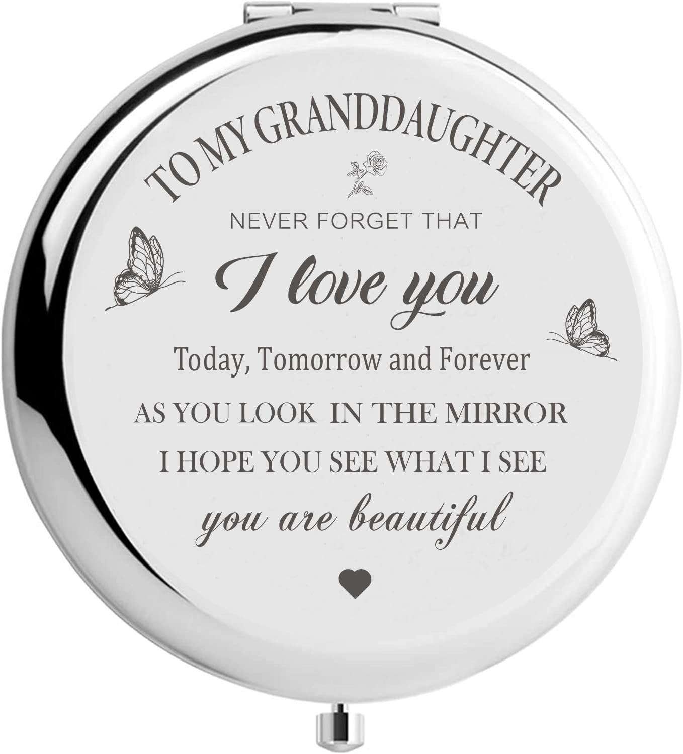 Amazon.com: KGKAIMIZL Granddaughter Compact Mirror Gifts from Grandma ...