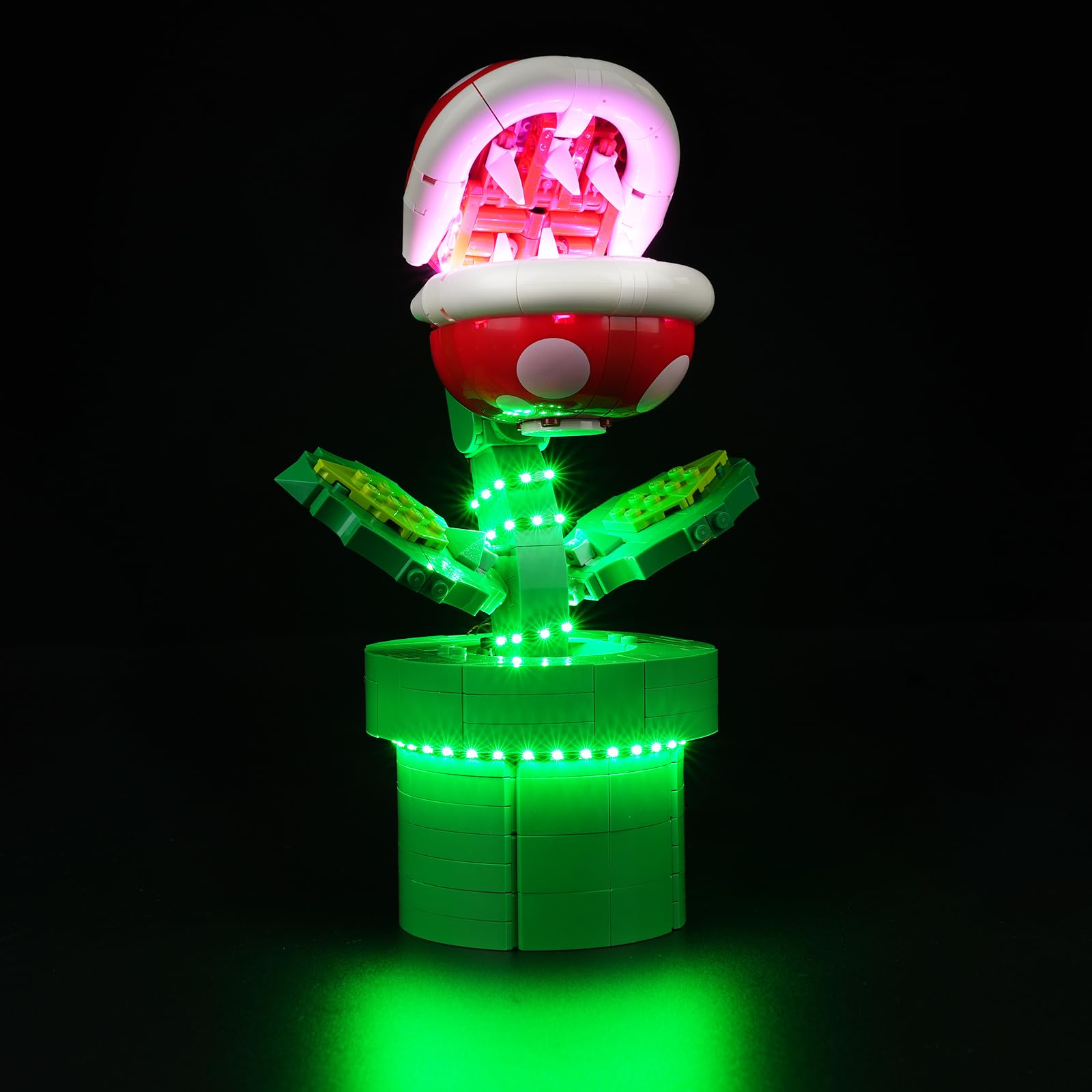 Amazon.com: Rorliny LED Light Kit for Lego Super Mario Piranha Plant ...