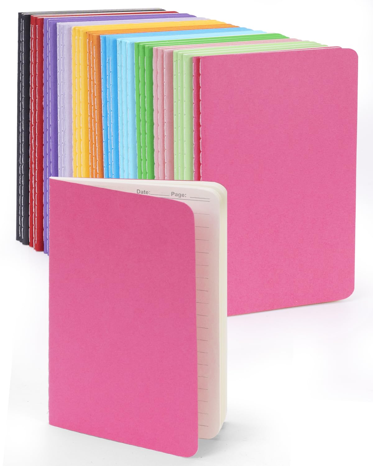 Amazon.com : Lzerking Small Lined Notepads Bulk 36 Pack Mini Pocket ...