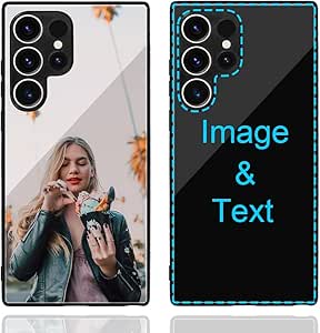 Amazon.com: MXCUSTOM Custom Phone Case for Samsung Galaxy S23 Ultra 5G, Customized Personalized ...