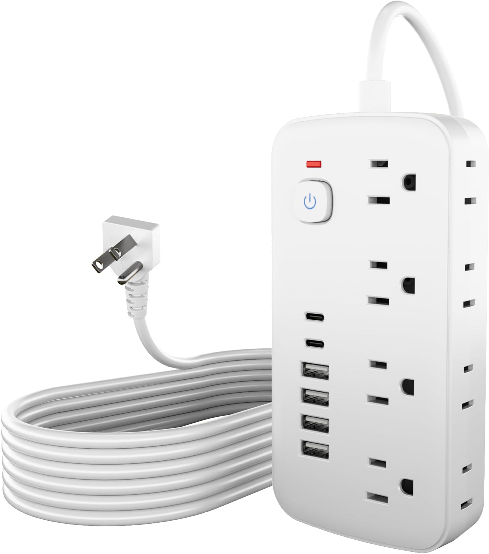 Amazon.com: Versatile 14-in-1 Power Outlet with 8 AC Outlets and 6 USB ...