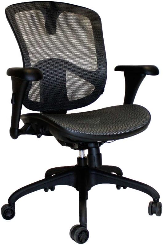Amazon.com: OPS-B-1 Elevation Series Relax Office Task Chair, Gray Mesh ...