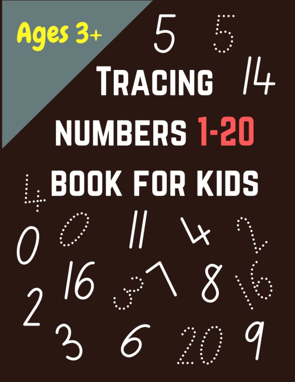 Buy Tracing numbers 1-20 book for kids: Tracing numbers book for kids ...