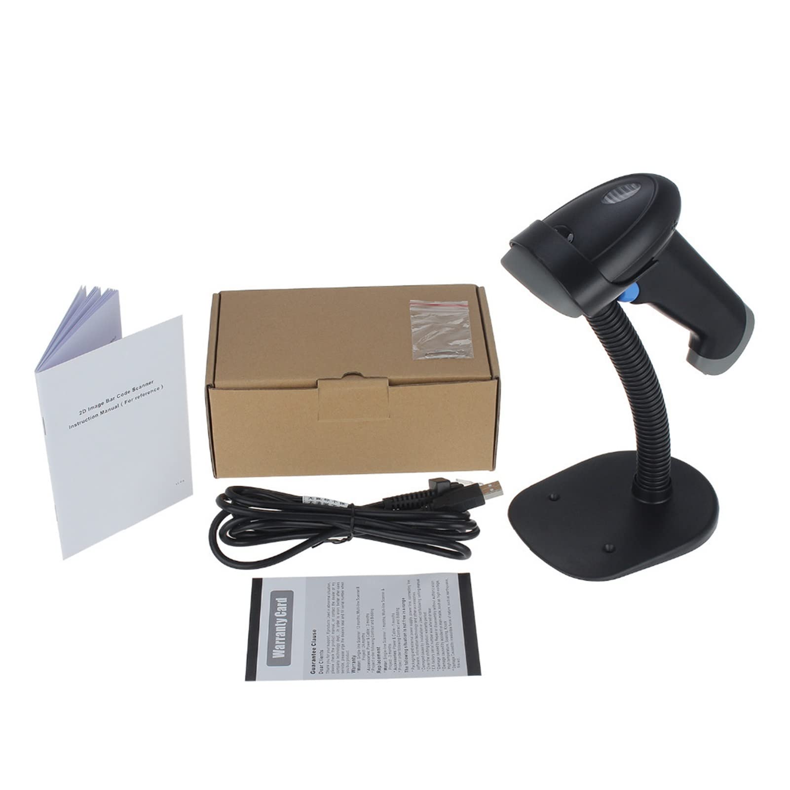 M4 Handheld Wired Usb 2d Barcode Scanner Pdf417 Dm Qr Code