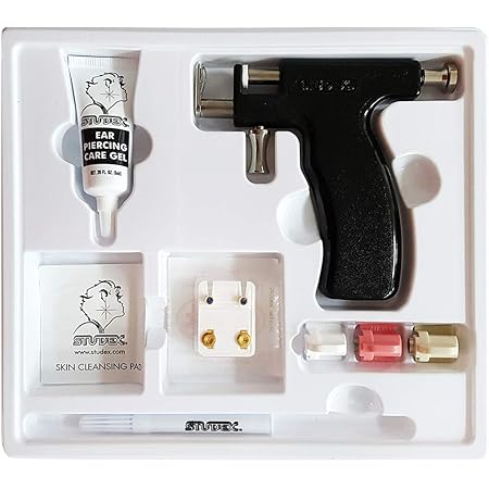 Amazon.com: Ear Piercing Gun Kit - Judero 72Pcs Disposable Ear Piercing ...