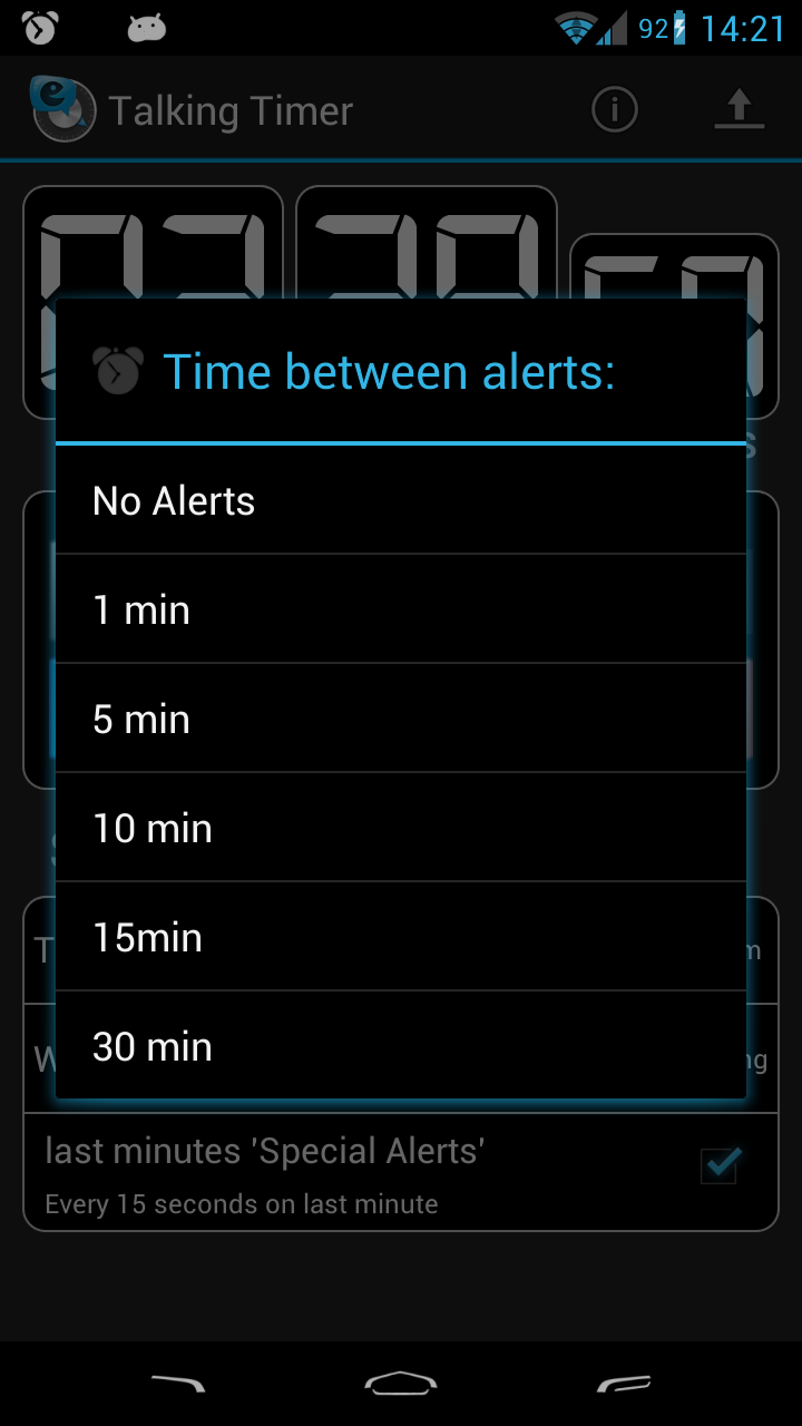 Talking Timer - App on Amazon Appstore