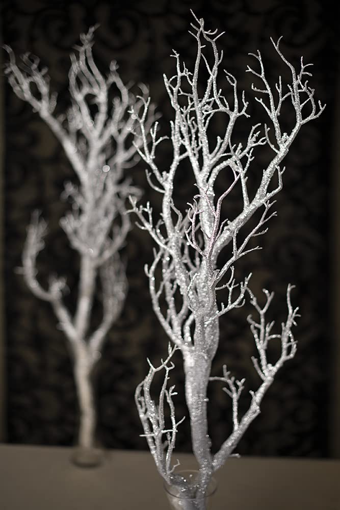 Glitter Branches For Centerpieces