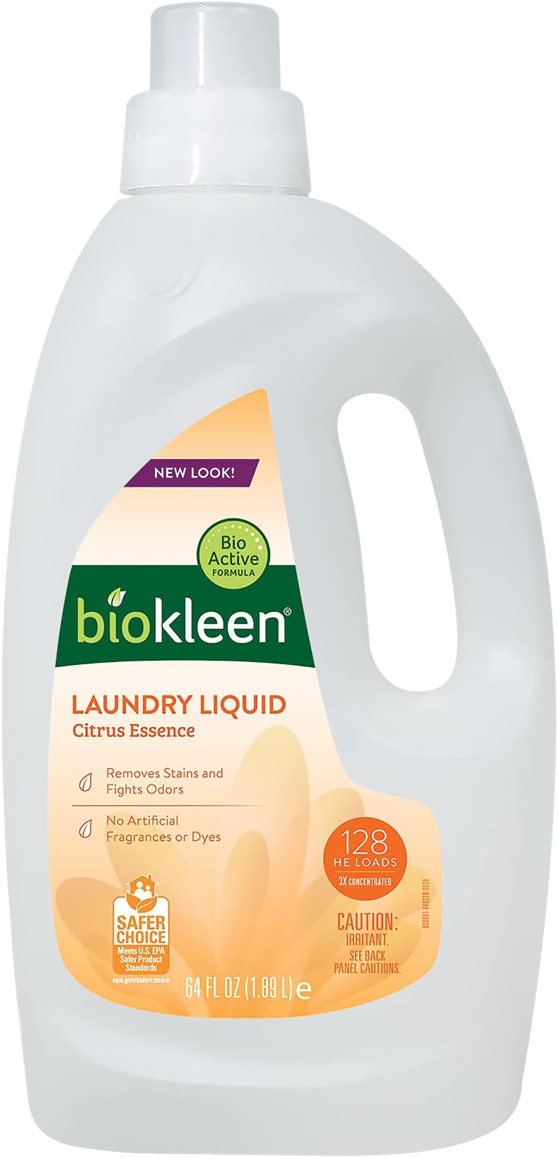 Amazon.com: Biokleen Laundry Liquid Detergent - Citrus : Health & Household