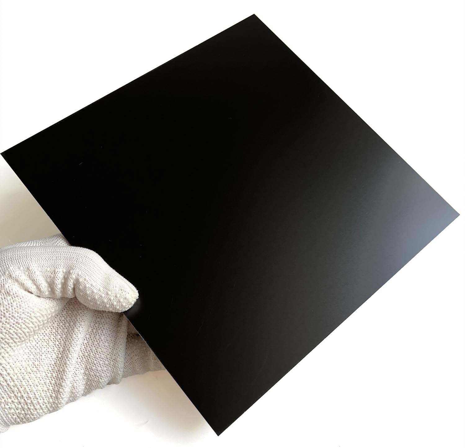 Amazon.com: G10 玻璃纖維Garolite 3D 印表機組建表面板 半彈性床單 180x180 公釐(黑色色) : 辦公用品