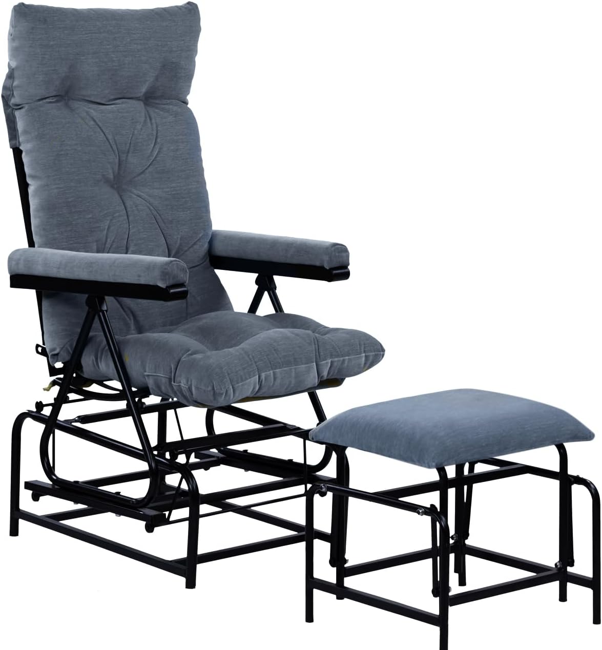 Spacecrafts Mild Steel Tubular Modern Style Sliding Easy Chair With ...