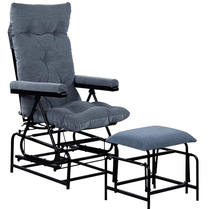 Spacecrafts Mild Steel Tubular Modern Style Sliding Easy Chair With ...