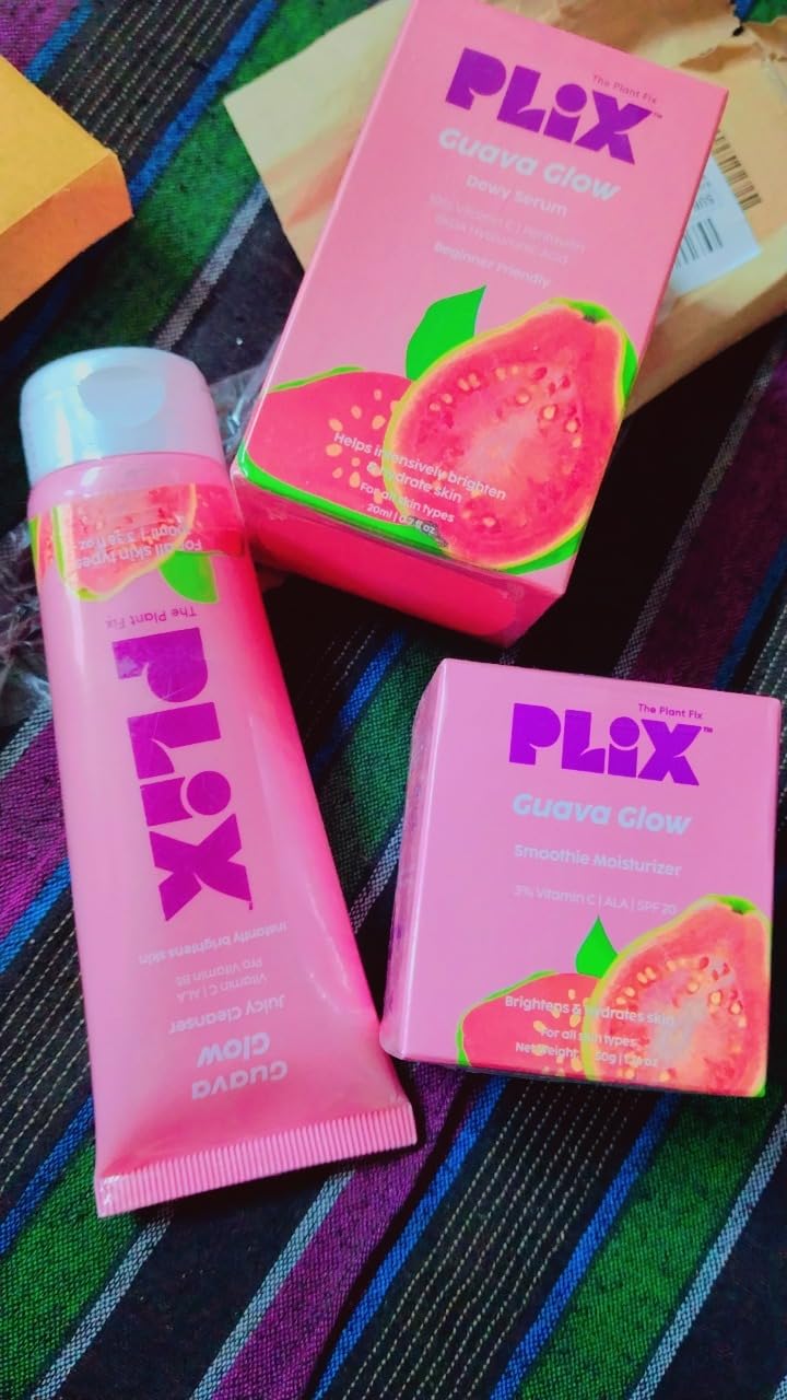 PLIX - THE PLANT FIX Guava Powered Regime for Glowy Skin | Hydrating ...