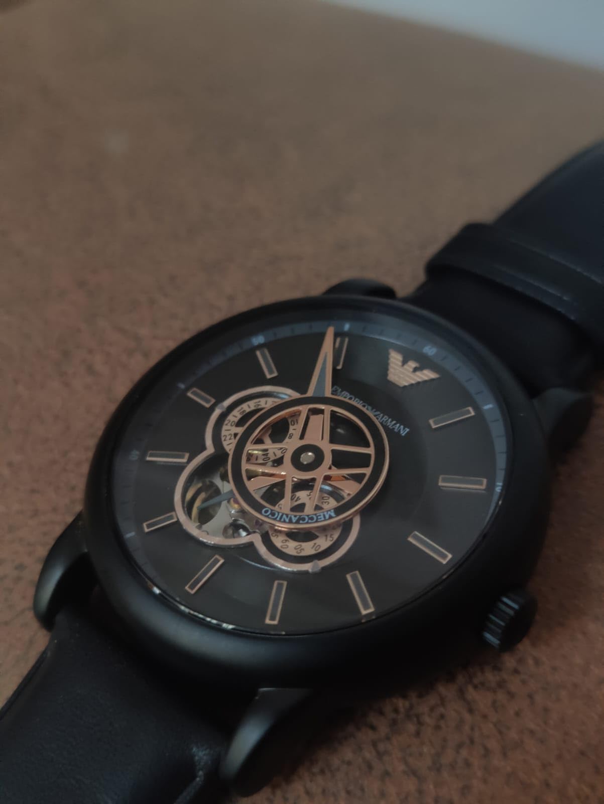 Emporio Armani Analog Black Dial Men's Watch-AR60012 : Amazon.in: Fashion