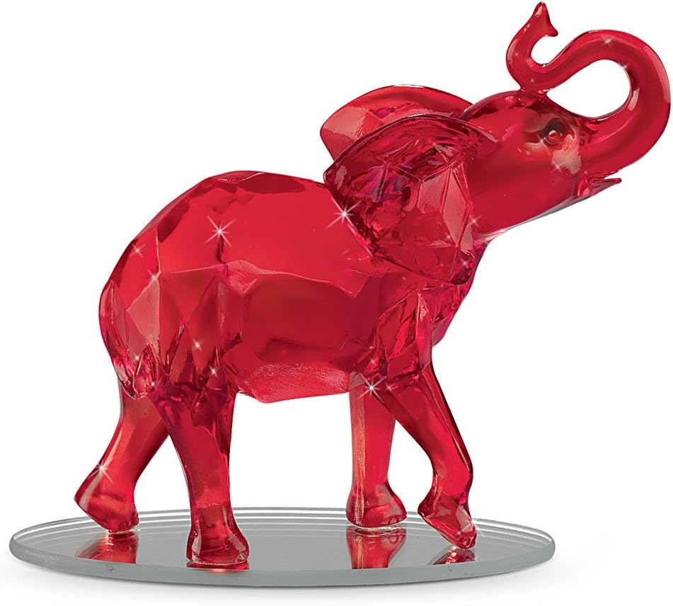 Amazon.com: The Hamilton Collection Blake Jensen Elephant Figurine with ...