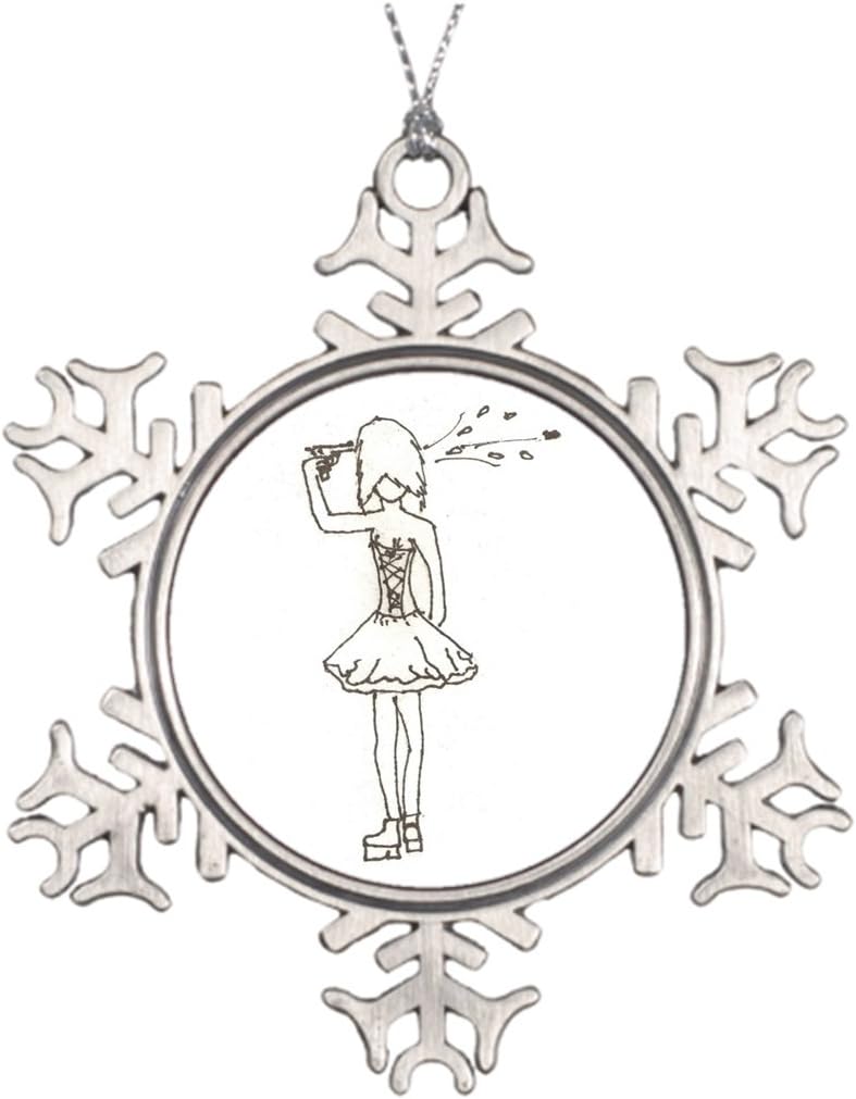 Amazon.com: Marty Q Icons Xmas Trees Decorated Emo Small Christmas Tree ...