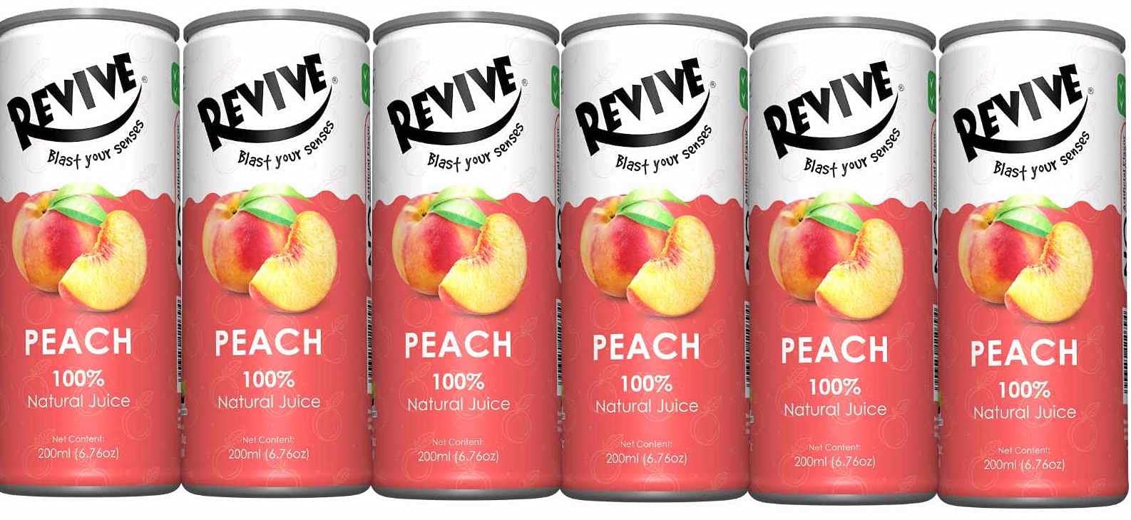 Buy Revive Peach Mix Fruit Juice With Apricot Pieces I Gluten Free ...