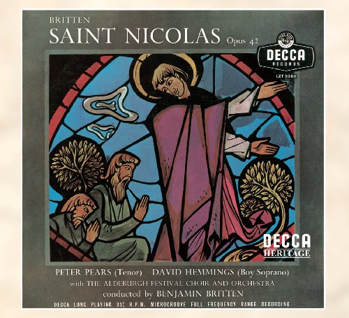Britten: St.Nicolas, Op.42 de Peter Pears, David Hemmings, Ralph Downes ...