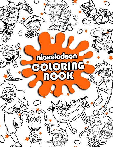 Buy Nickelodeon Coloring Book: Advanced Nick Collection Coloring Books ...