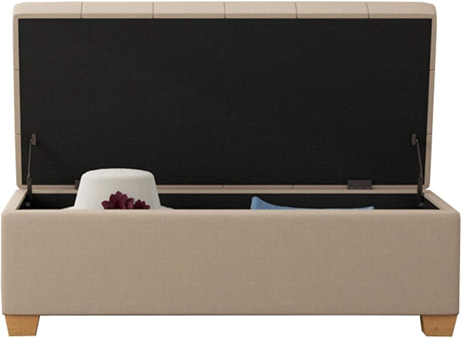 Amazon.com: Folding Storage Fabric Storage feet Shoe Changing Stool ...