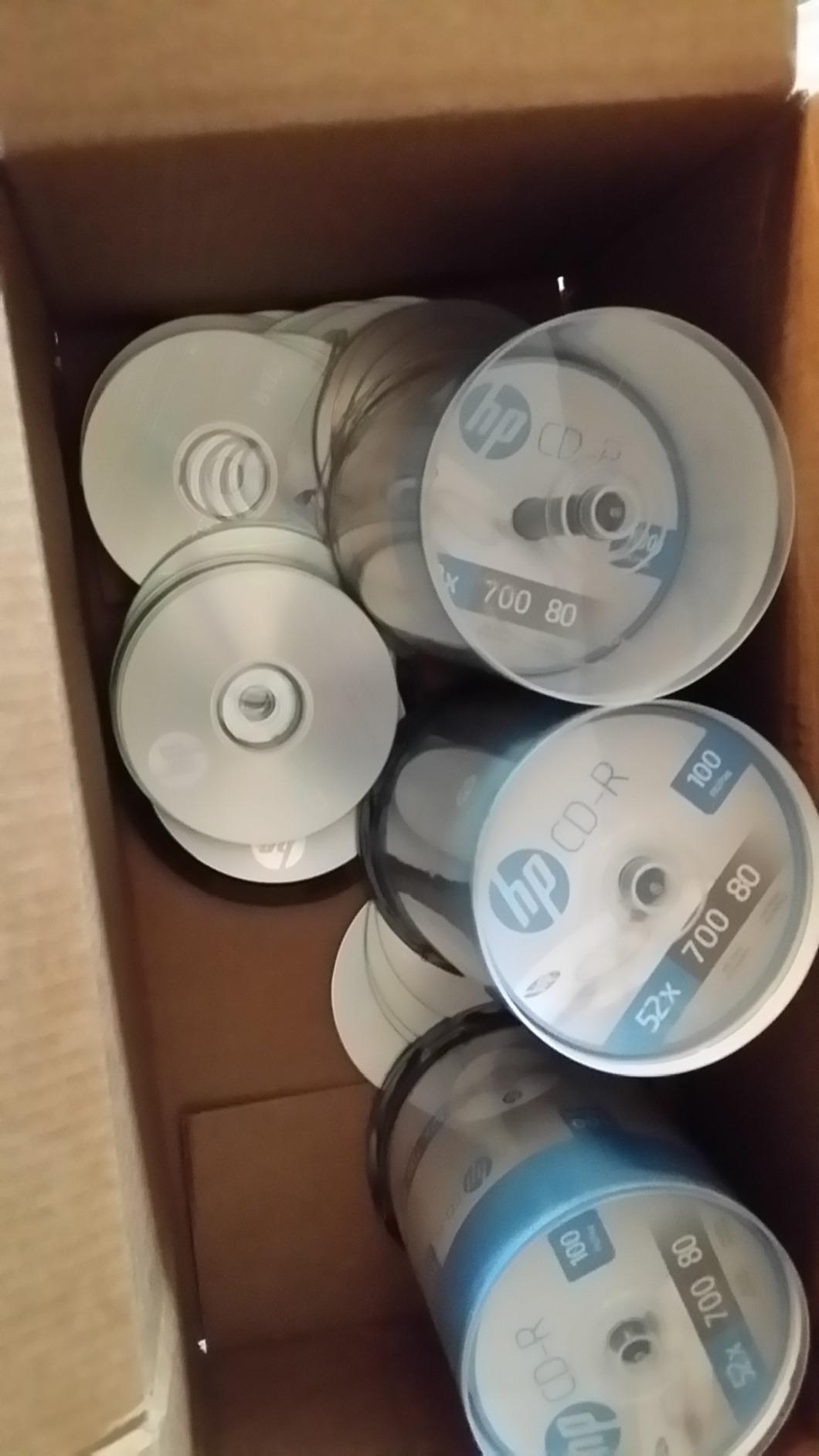 Amazon.com: HP 52x 700mb CDR 100 Pack Spindle : Electronics