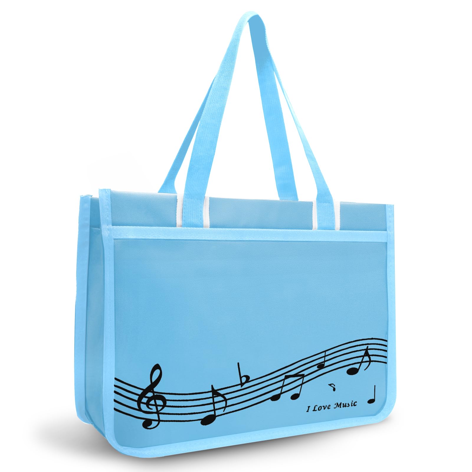 Amazon.com: BestSounds Piano Bag, Zipper Waterproof Music Book Tote Bag ...