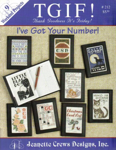 TGIF! Thank Goodness It's Friday!: I've Got Your Number! (Jeanette ...